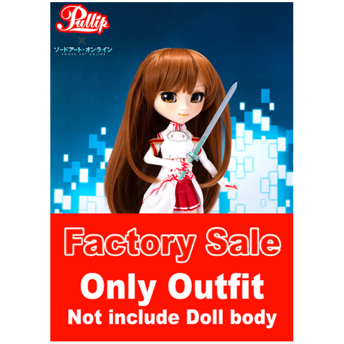 Pullip Asuna Sword Art Online Outfit Only Doll Clothing Dress Costume | eBay