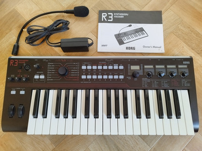 Korg R3 analog modeling synthesizer and vocoder | eBay UK