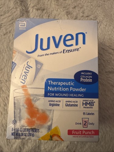 Juven Ensure Therapeutic Nutrition Drink Powder fruit punch 8-1 oz | eBay