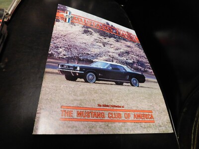 Mustang Times Magazine The Mustang Club of America 1987 April | eBay
