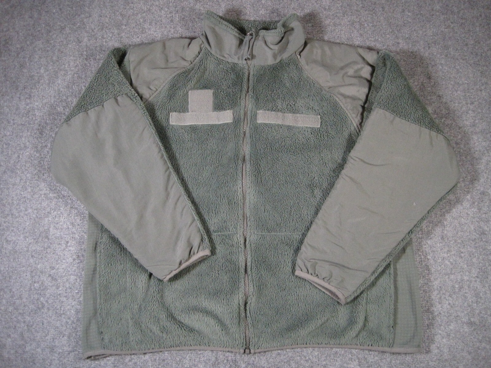 US Army Fleece Jacket Mens Large Regular Green Cold Weather Gen III ...