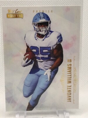 2021 Wild Card Javonte Williams WHITE MATTE RC ROOKIE CARD #MBC-8 | eBay