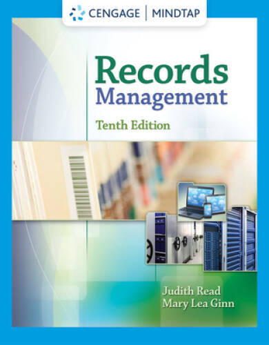 RECORDS MANAGEMENT-MINDTAP ACCESS - Printed Access Code By READ - VERY ...