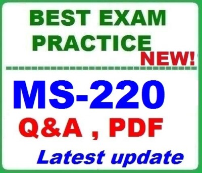 MS-220 BEST EXAM Practice Q&A - Troubleshooting MS Exchange | eBay