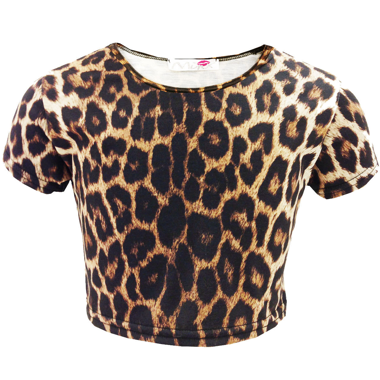 NEW GIRLS LEOPARD PRINT SKATER DRESS /CROP TOP/LEGGINGS/BOYFRIEND ...