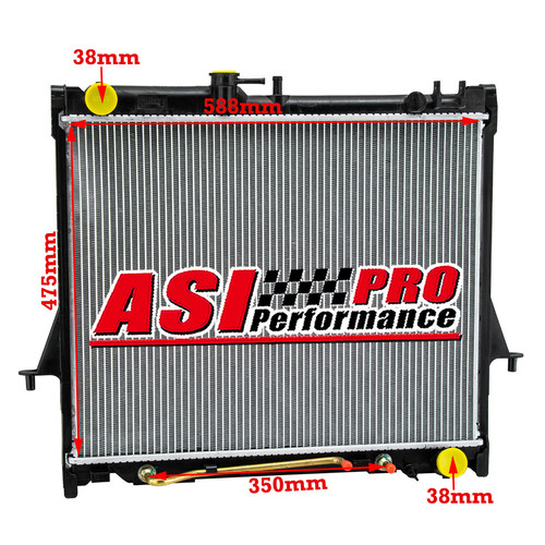 Radiator Suit Holden Rodeo RA Colorado RC 2.4L 3.5L Petrol/3L TD 2002 ...