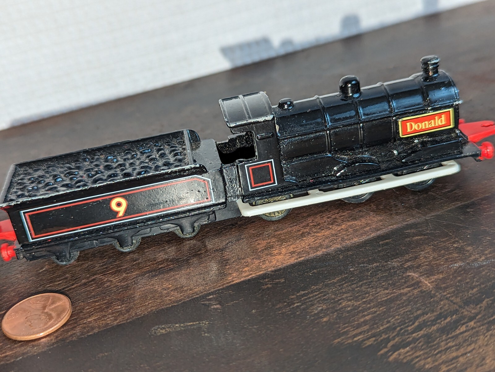 1992 ERTL DONALD THOMAS FRIENDS TRAIN SET + 2 Passenger Cars | eBay