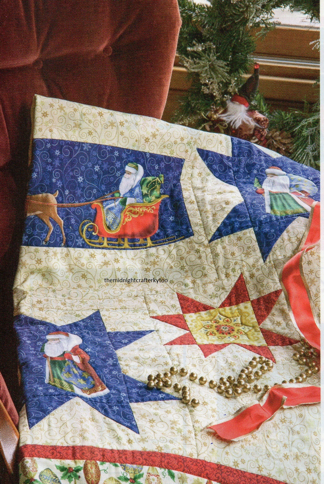 Starring St Nick Quilt Pattern Pieced JR | eBay
