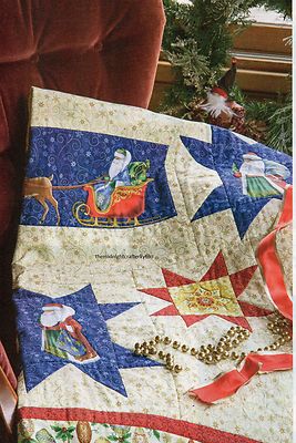 Starring St Nick Quilt Pattern Pieced JR | eBay