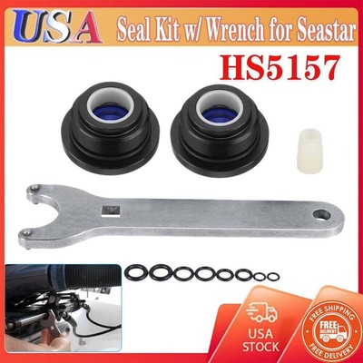 Front Mount Hydraulic Steering Cylinder Seal Kit HS-5157 Fits for ...
