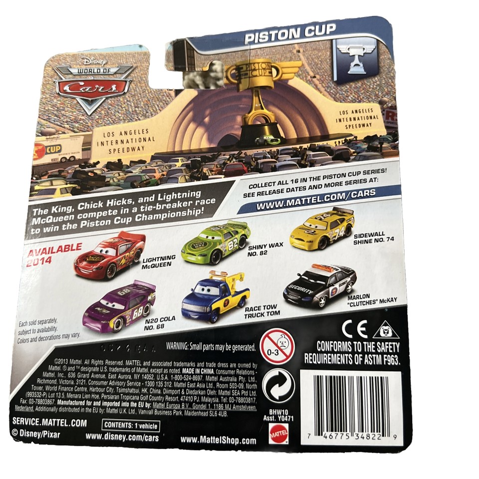 DISNEY PIXAR CARS N2O COLA NO. 68, WORLD OF CARS PISTON CUP SERIES | eBay