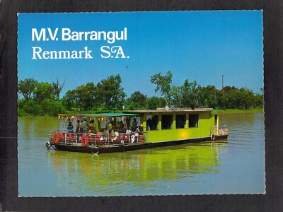 C7358 Australia SA Renmark Murray River Boat MV Barrangul DO55 postcard ...