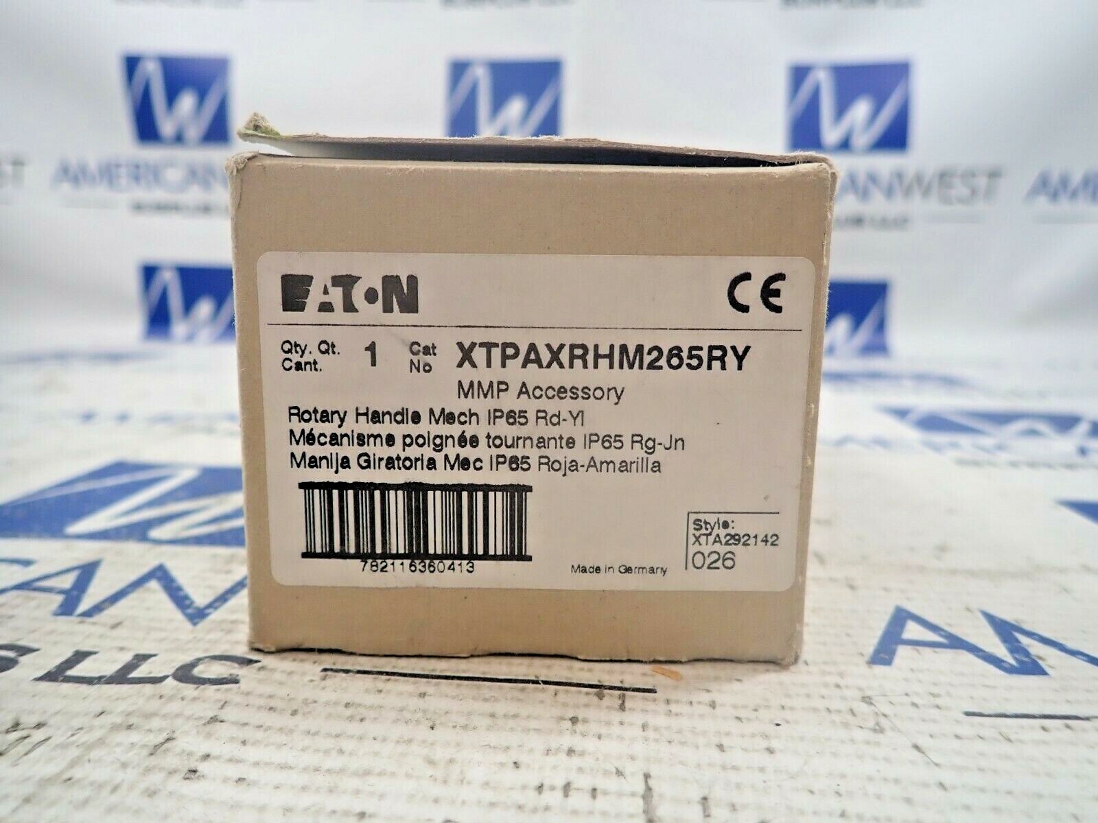 Eaton XTPAXRHM265RY MMP Accessory Rotary Handle Mech IP65 Rd-YI | eBay