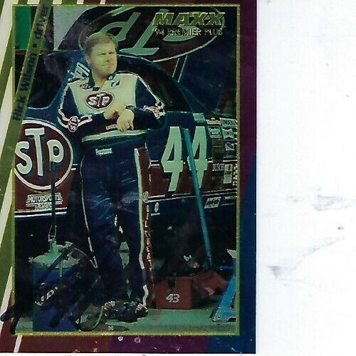 RICK WILSON SIGNED 1994 MAXX PREMIER PLUS RACING #44 - NASCAR | eBay