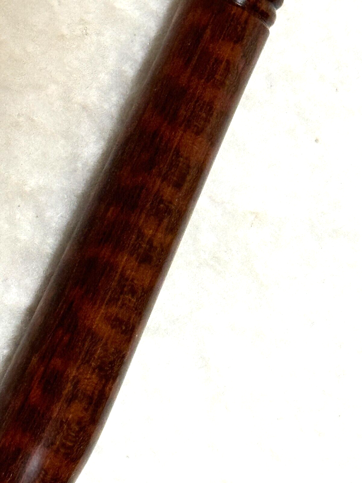Hand carved Exotic hard to find SNAKEWOOD seam ripper sewing tool 24K ...