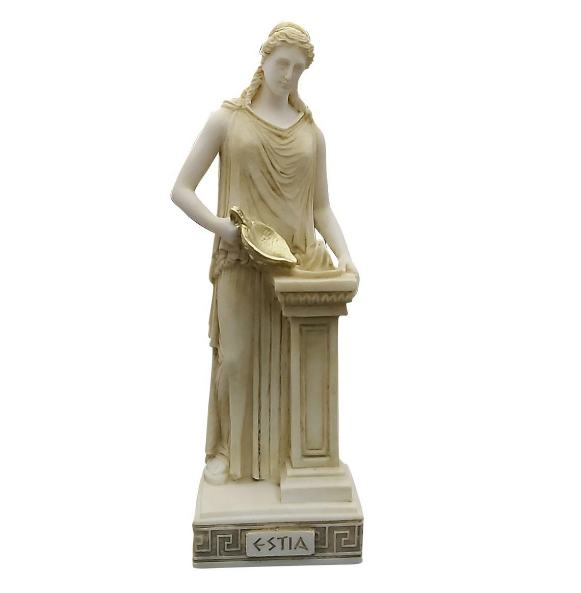 Hestia Vesta Statue Goddess of Home & Family Sculpture Figure Handmade ...