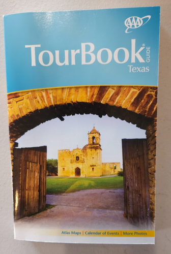 2015 Edition AAA Tour Book Guide Texas Good Used | eBay