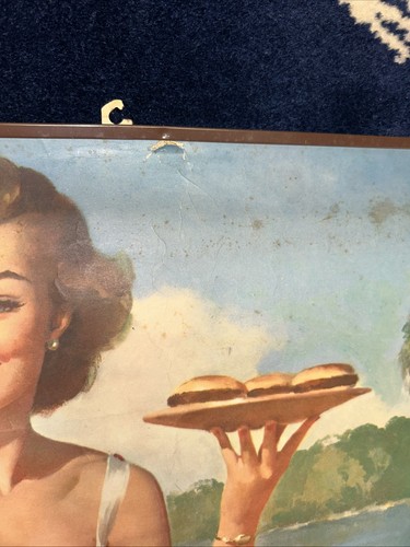 Large Ditzler Automotive Paint 1966 Pin Up Calendar Complete With All ...