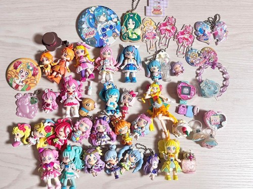 Pretty Cure Figure Keychain Lot Approximately 40 Items Anime Toei ...