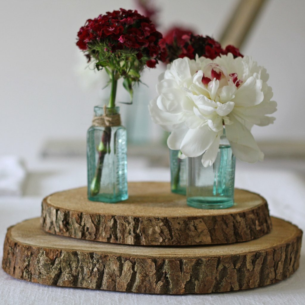 Tree Slab Wedding Wood Slice Cake Stand | Weddings, Do It Yourself