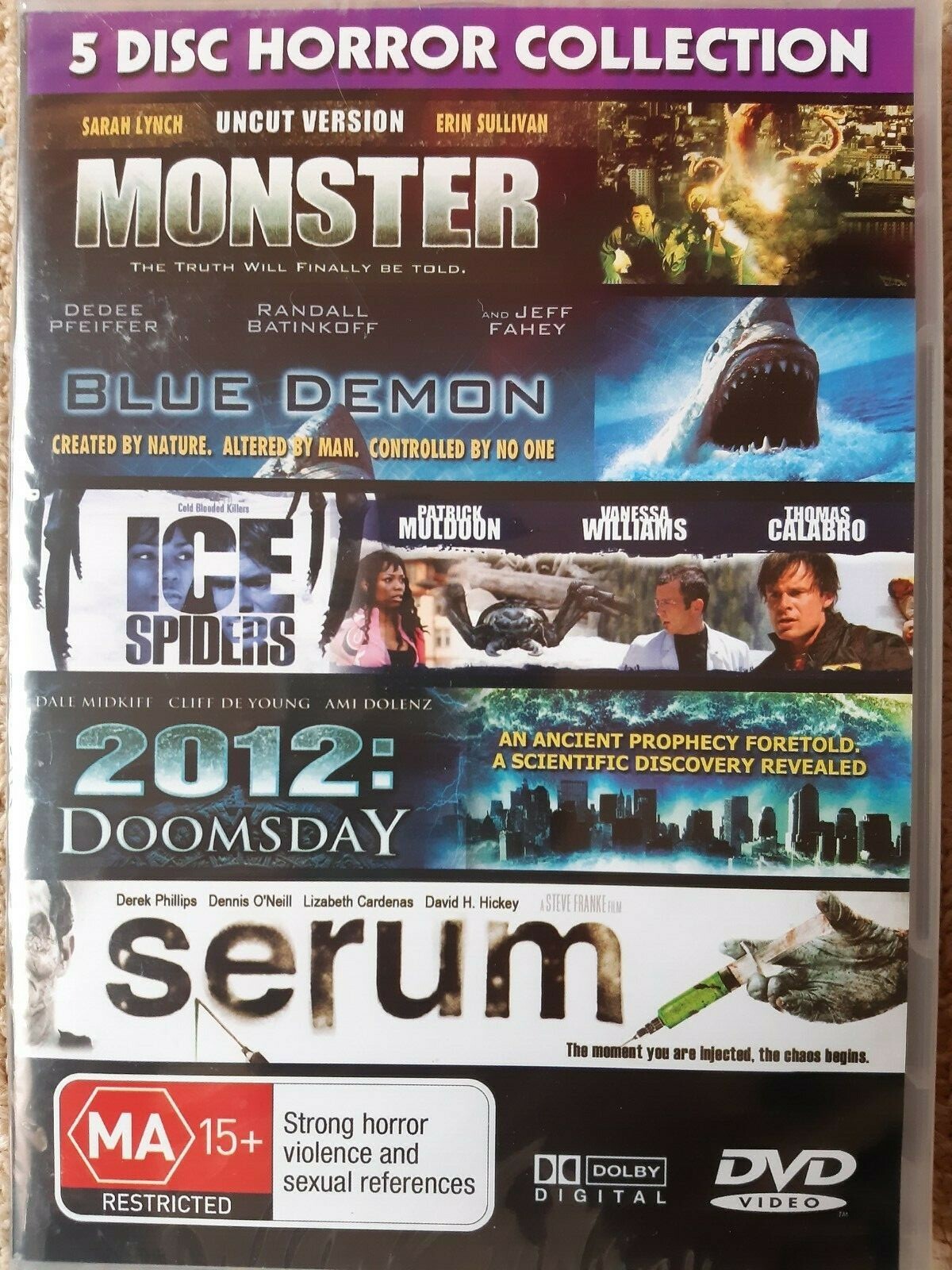 5 Movie Collection DVD's - Buy More & Save New/Sealed | eBay