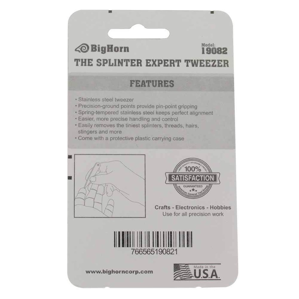 All Purpose Mini Stainless Steel Pocket Splinter Precision Expert ...