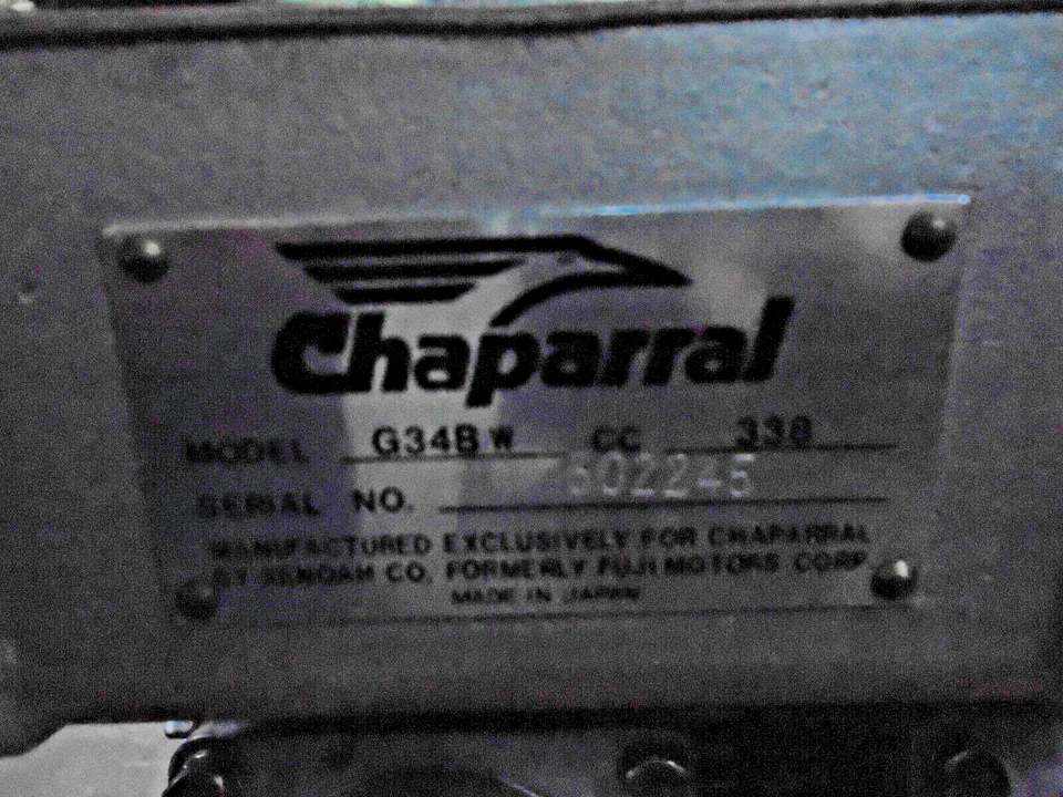 Chaparral SSX 340 Xenoah Engine Motor BRAND NEW OLD STOCK g34bw short ...