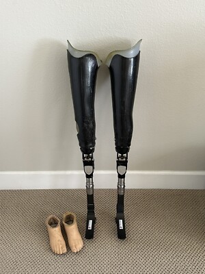 Freedom Innovations Carbon Fiber Prosthetic Legs Ossur Knees Cat 1 Feet ...