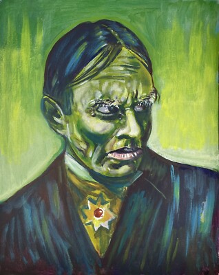 Zacherley The Cool Ghoul John Zacherle Horror Host Pop Art Painting ...