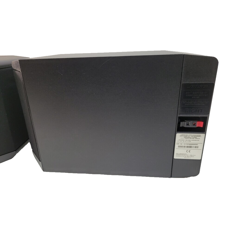 Bose 301 Series IV Direct Reflecting Speakers Bookshelf Left Right ...