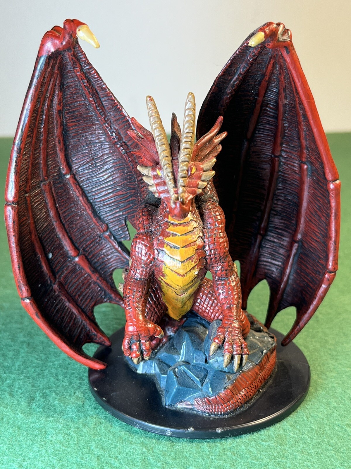 WOTC HUGE RED DRAGON #71/72 D&D Miniatures Giants Of Legend Set. | eBay
