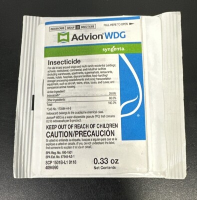 Advion WDG Insecticide packet (0.33 oz) | eBay