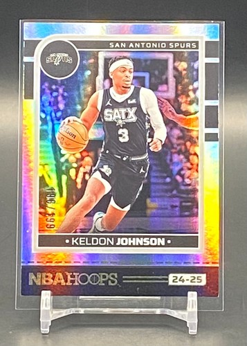 2024-25 Panini NBA Hoops Keldon Johnson Premium Box Set #/199 San ...