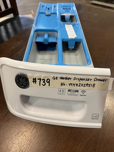 GE WASHER DISPENSER DRAWER ASSEMBLY PART # WH42X29518 #739 | eBay