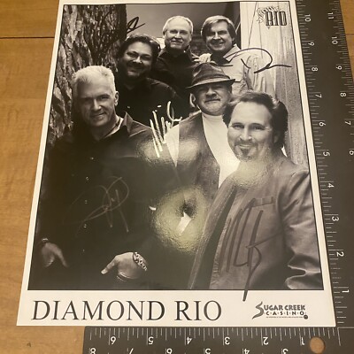 Diamond Rio Signed Autographed 8x10 Promo Photo | eBay