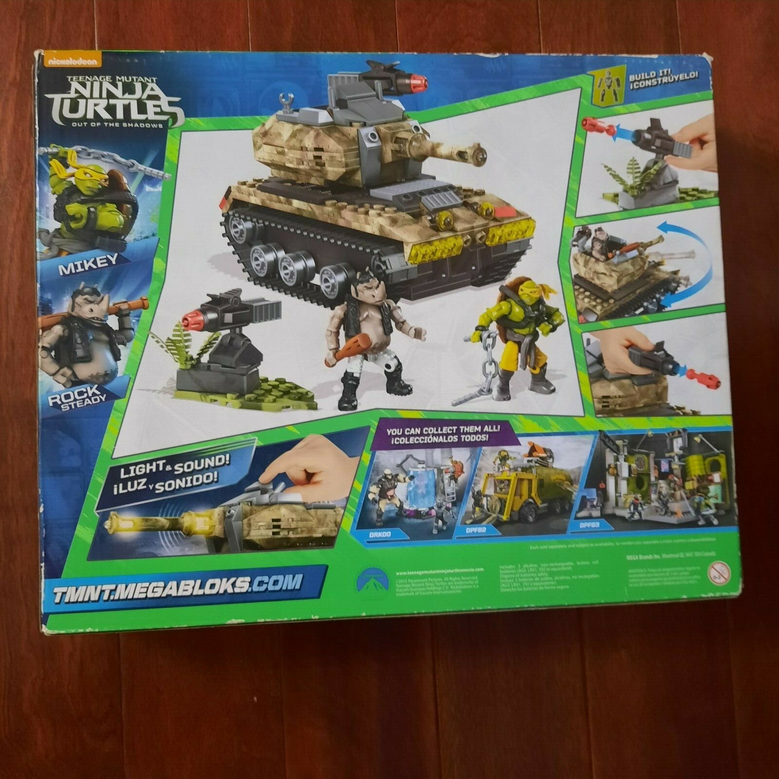 Teenage Mutant Ninja Turtles - Jungle Takedown - TMNT Mega Bloks SEALED ...