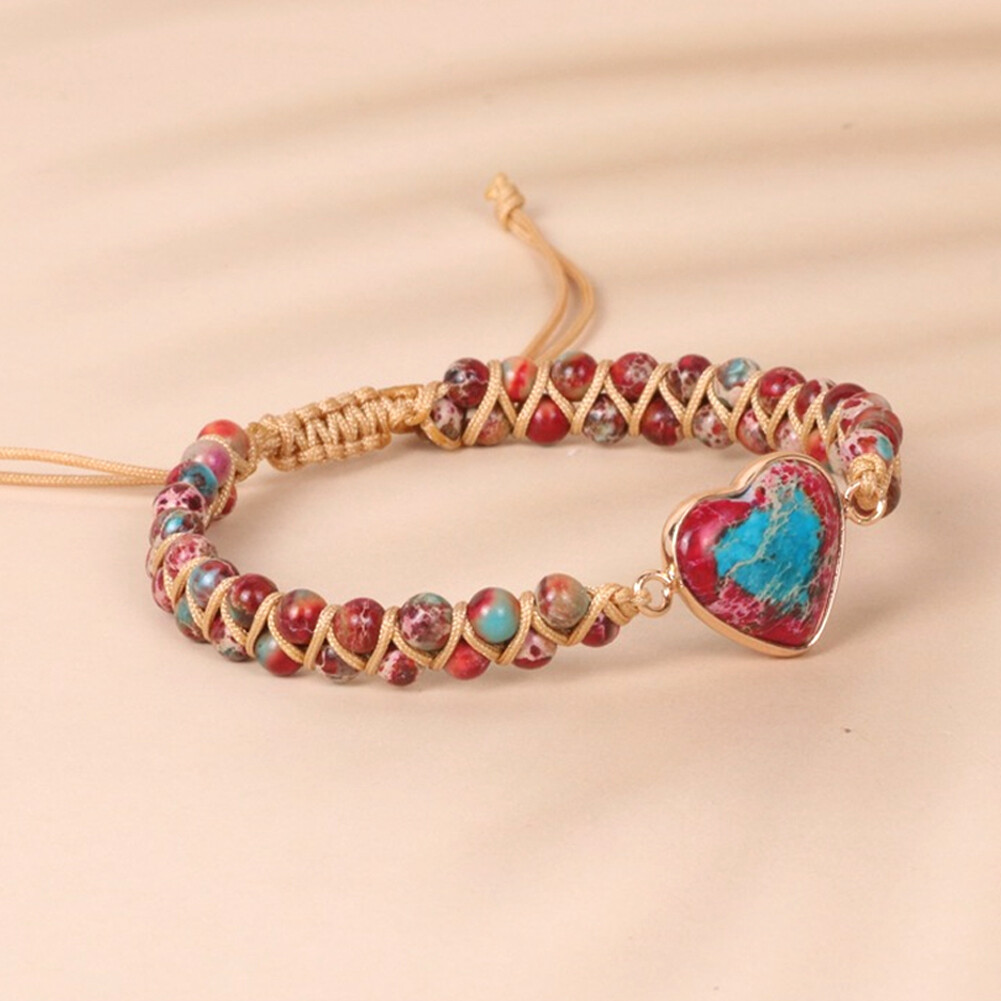 Women Bead Braided Bracelet Friendship Gift Handmade Fashion Jewelry ...