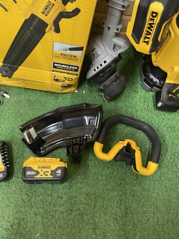 DEWALT 20V MAX XR 14" Brushless Cordles Folding String Trimmer and ...