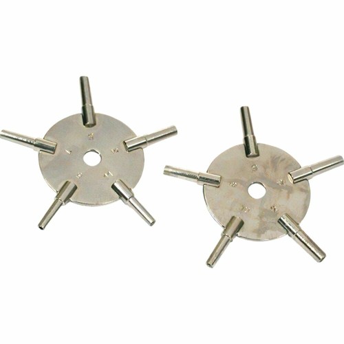 Two 5 Sided Pocket Watch Keys | eBay