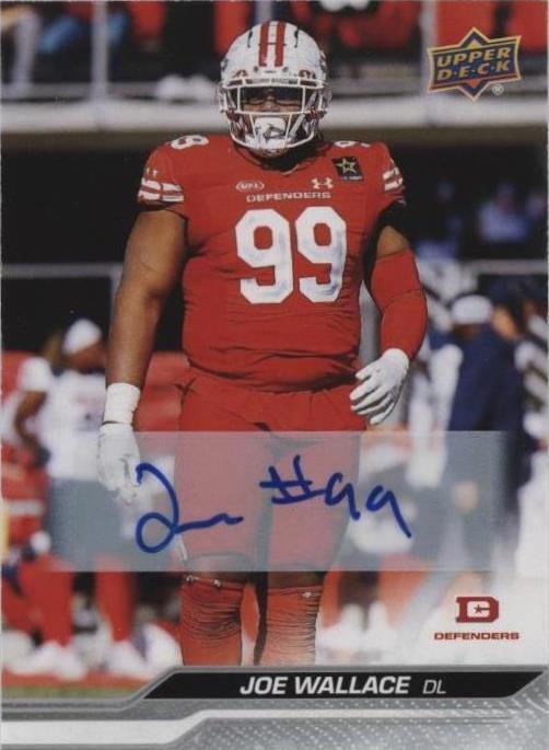 2024 Upper Deck Ufl - Joe Wallace #27 Autographs (AU, RC) for sale ...