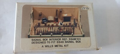 WILLS SSAM103 Signal Box Interior Kit Boxed Unused | eBay UK