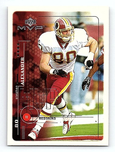 1999 Upper Sport Mvp Stephen Alexander Washington Redskins #193 | eBay