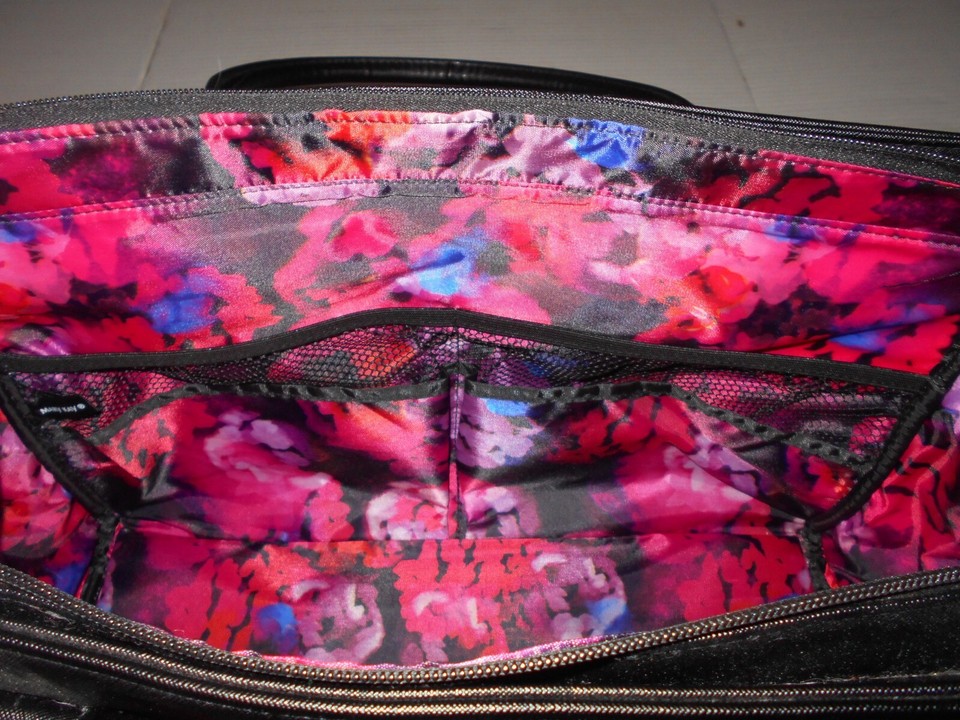 New MARY KAY TRAVEL TOTE LARGE BLACK PURSE STARTER KIT CONSULTANT BAG ...