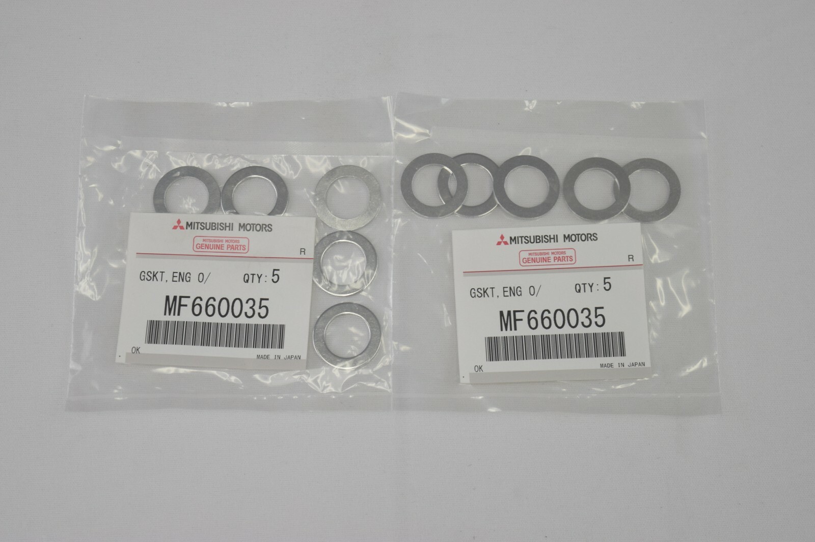 Mitsubishi MF660035 Genuine OEM Drain Plug O-ring for sale online | eBay