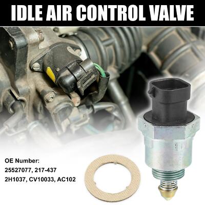 Car Idle Air Control Valve with Gasket 25527077 Replace for Buick ...