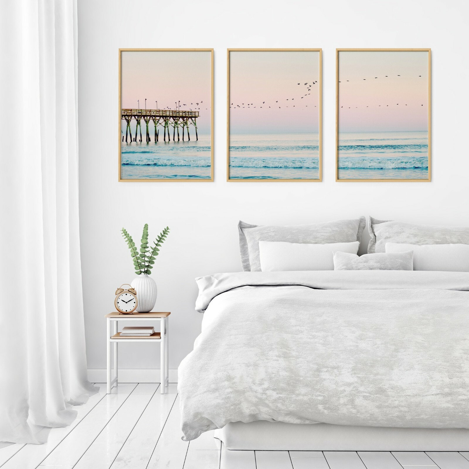 Set of 3 Beach & Ocean Waves Print. A3 A2 A1 Sizes Available. Perfect ...
