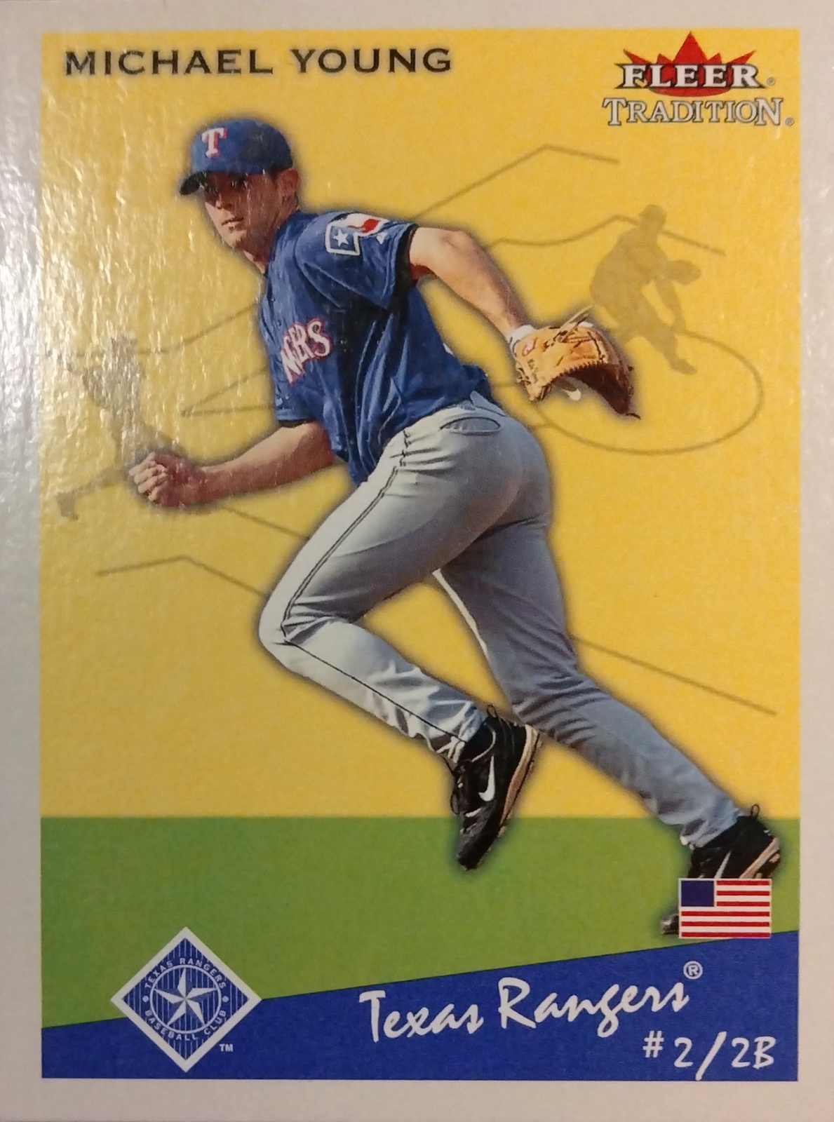 2002 Fleer Tradition #125 Michael Young - Texas Rangers | eBay