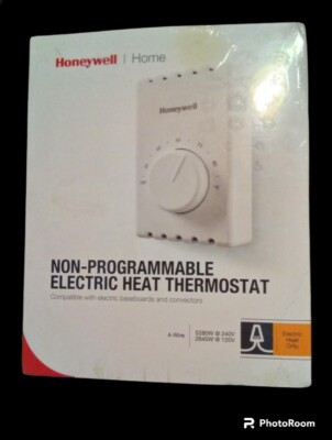 HONEYWELL Home CT410B Non-Programmable Electric Heat Thermostat NEW ...