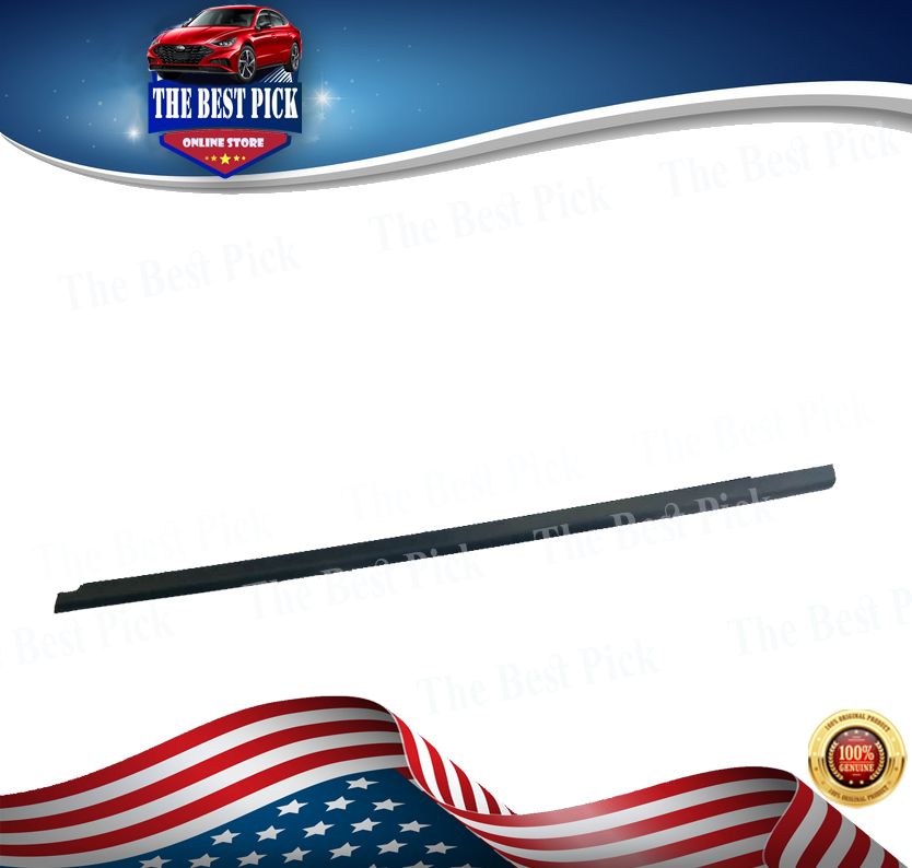 GENUINE Tucson-Door Window Sweep-Belt Molding Weatherstrip Left ...
