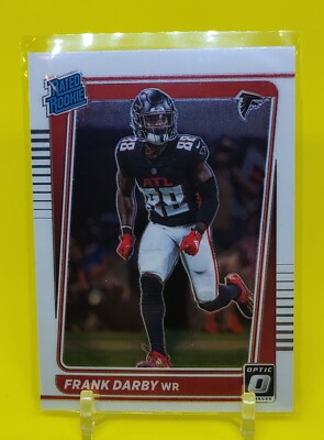 Frank Darby 2021 Donruss Optic Base Rated Rookie #290 Atlanta Falcons ...